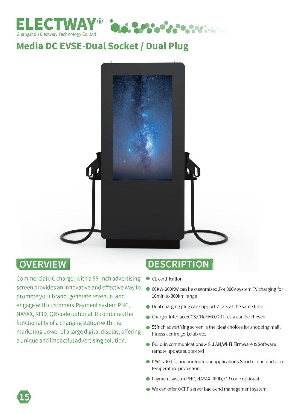Media DC EVSE-Dual Socket / Dual Plug – ElectraLink Macau